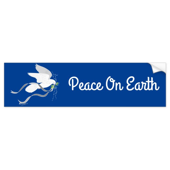 White Dove - Bumper Sticker – The Rustic Cowgirl Mercantile